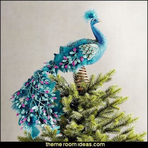 Decorating Theme Bedrooms Maries Manor Peacock Color Christmas