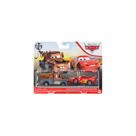 Mattel Disney Pixar Cars Lightning Mcqueen And Mater Dxv99 Grt39