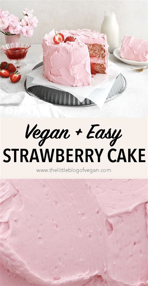 Small Batch Strawberry Cake Artofit