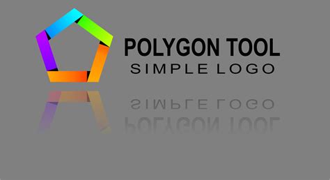 Polygon Tool Simple Logo Simple Note