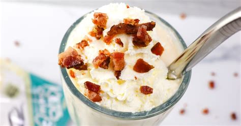Keto Sonic Peanut Butter Bacon Shake