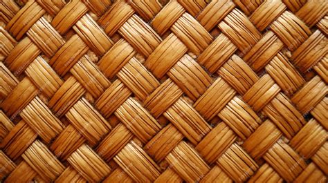 Premium Ai Image Texture Raffia Wallpaper