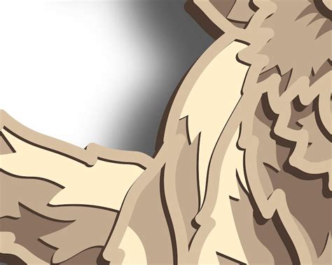 Border Terrier Multilayer Svg Border Terrier Cut File 3d Etsy