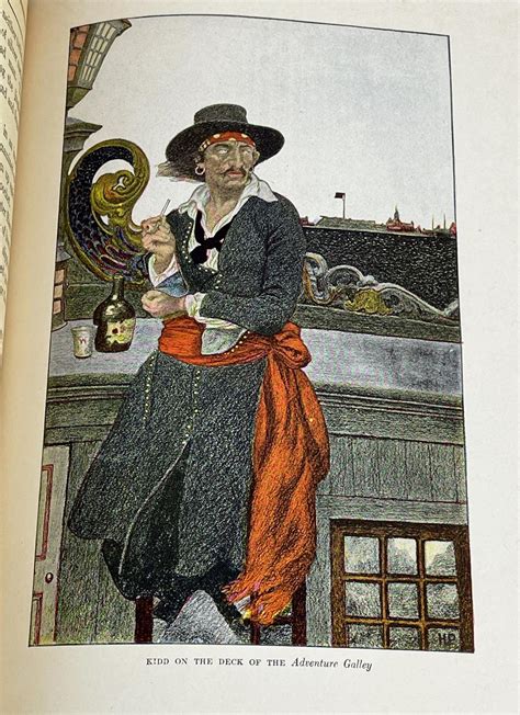 Lot 1921 Howard Pyles Book Of Pirates Illustrated