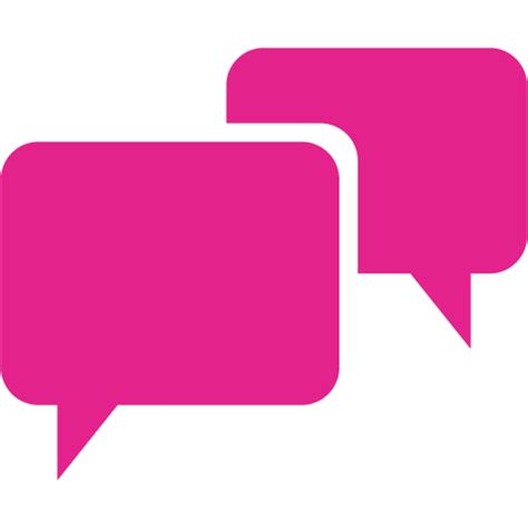 Barbie Pink Speech Bubble 3 Icon Free Barbie Pink Speech Bubble Icons