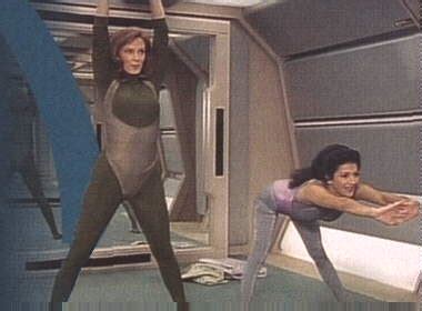 Naked Gates Mcfadden In Star Trek The Next Generation