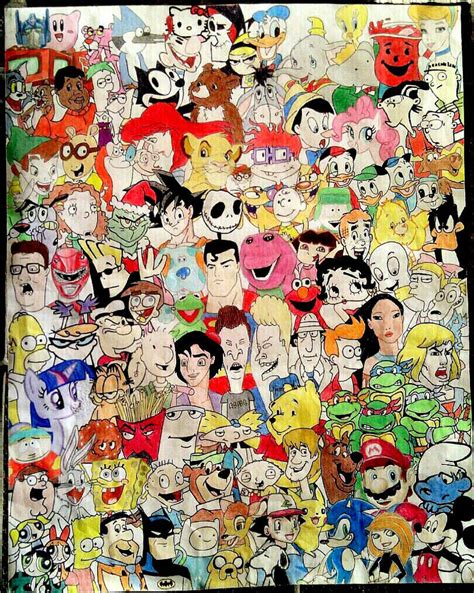 My Favorite Cartoon Characters Of All Time By Thefreshknight On Deviantart