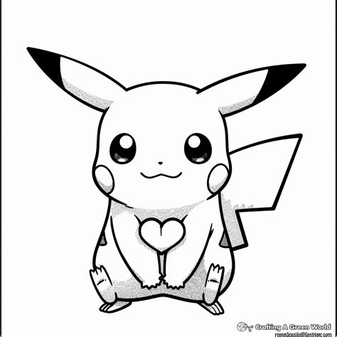 Pickachu Coloring Pages 2025