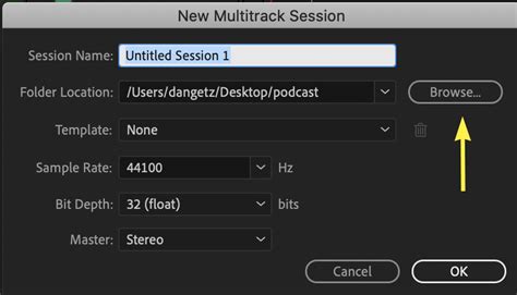 Creating An Asset Folder For Your Adobe Audition Project Media Commons