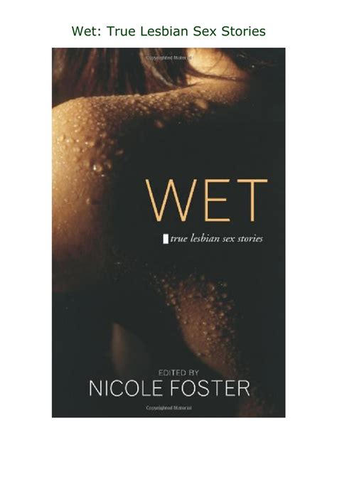 Book[read] Wet True Lesbian Sex Stories