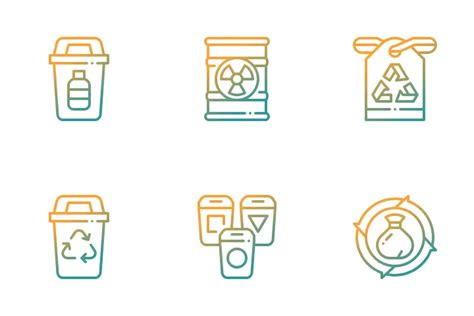 96 Separation Of Waste Icon Packs Logos Symbols Free Download In