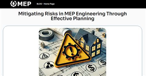 Mitigating Risks In Mep Engineering Through Effective Planning Mep Blog