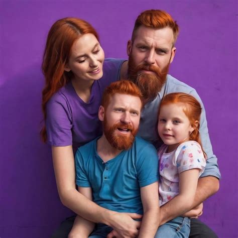 Premium Photo Overloaded Fatigue Single Father With Ginger Beard