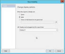 reporting services extend collapse a matrix in ssrs 2008 stack overflow