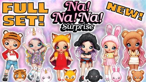 Na Na Na Surprise Dolls Complete Set Unboxing Of Na Na Na Surprise Dolls Series 1 Youtube