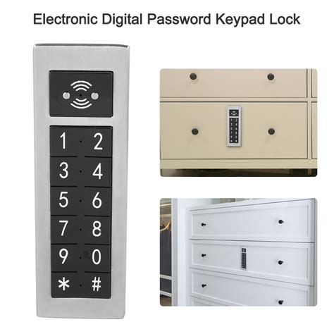 Electronic Lock Digital Password Keypad Number Cab Grandado