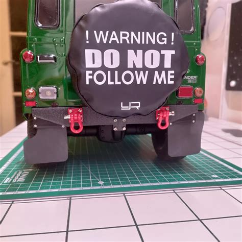 Diy Mud Flaps For Land Rover Defender 90 R Tamiya