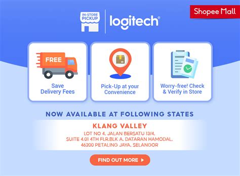 Logitech Official Online Shop July Shopee Malaysia