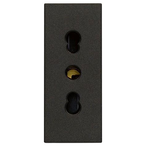 Vimar Line Bypass Socket 16a 2pe P1711 Black 30203g Buy Online
