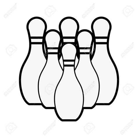 Bowling Pin Drawing At Getdrawings Free Download