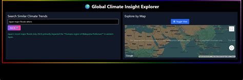Climate Insight Explorer Devpost