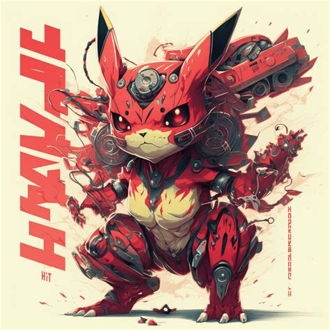 Mecha Pikachu Raipokemon