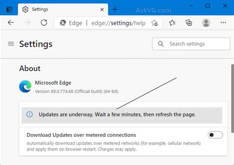 Fix Updates Are Underway Wait A Few Minutes Then Refresh The Page” Error In Microsoft Edge