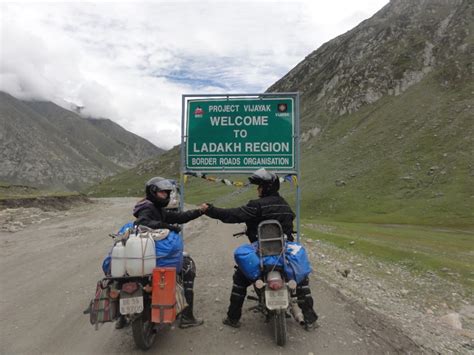 Zdjęcia Księżycowa Autostrad Motocyklem Przez Himalaje Witold Palak Polska