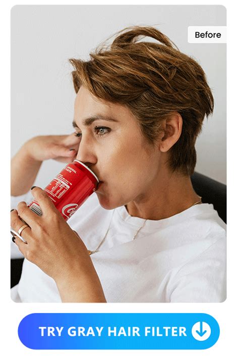 Grey Hair Filter See What Youd Look Like With Grey Hair