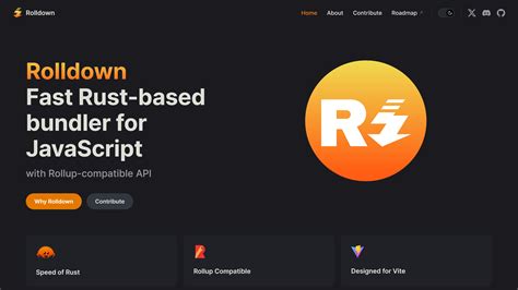 Rust製のjavascriptバンドラー「rolldown」がオープンソースとして公開 ろぼいんブログ