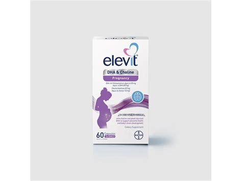 Elevit Dha And Choline Pregnancy 60s Unichem Pharmacy Browns Bay