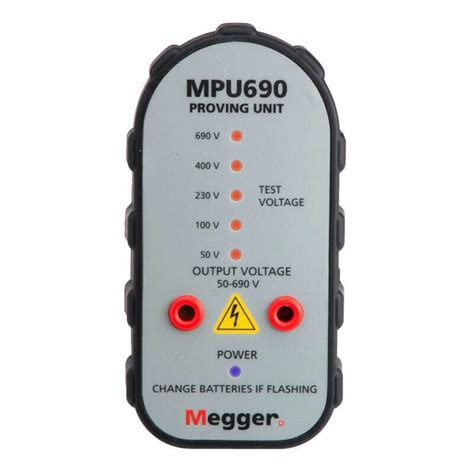 Megger Tpt420 2 Pole Tester Mpu690 Proving Unit Mst220 And Voltstick Kit8d Ebay Uk
