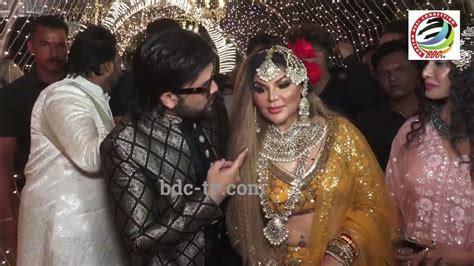 Rakhi Sawant Attend Wedding Of Mohammad Danish And Farheen Faridi Youtube