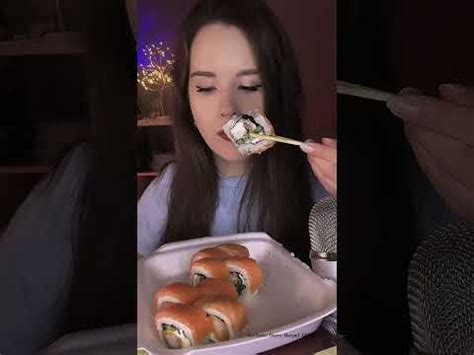 Eating Sushi Asmr Mouth Sounds Eating Sounds In Your Ears