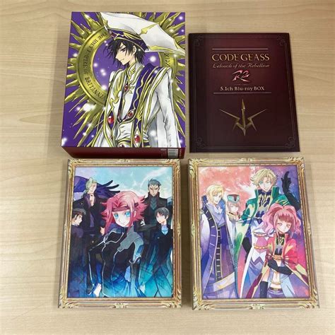 Code Geass Lelouch Of The Rebellion R1 R2 51ch Blu Ray Box Set Ebay