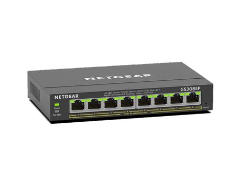 Netgear 8 Port Poe Gigabit Ethernet Plus Switch Inventnetics Technologies