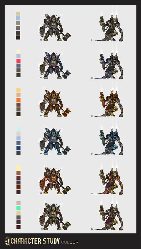 Bor Character Design Session On Behance Bor Character Design Session On Behance