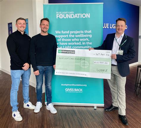 Our Heartfelt Thank You To Enterprise Mobility™ Blue Light Card