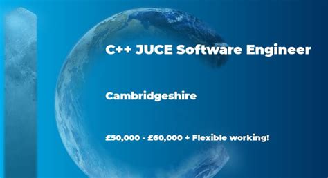Jack Bird On Linkedin Vacancy C Juce Software Engineer