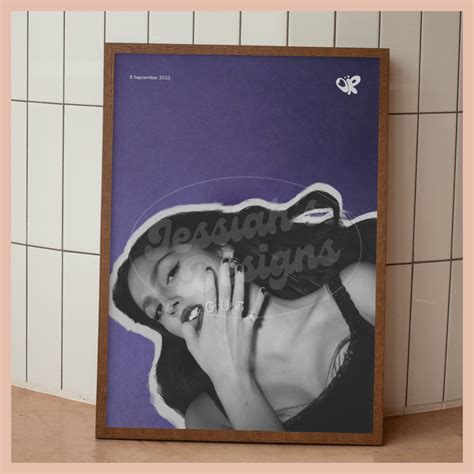 Olivia Rodrigo Guts Album Cover Poster Sold By Sharyl Preceding Sku
