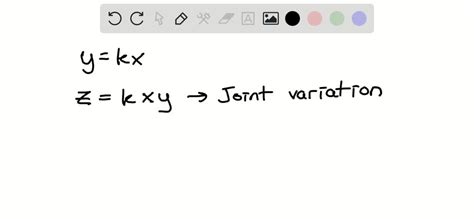 Joint Variation Formula