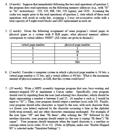 Write A Mips Assembly Language Program That Uses
