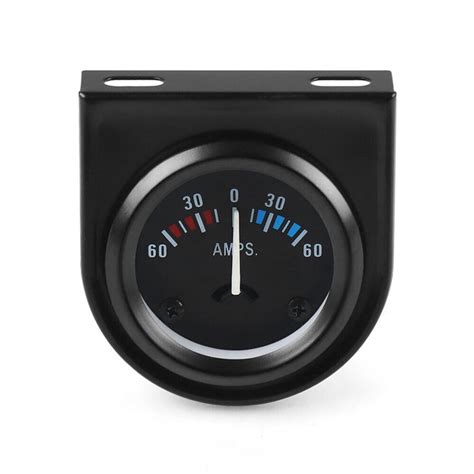 2” 52mm Universal 12v 60 0 60 Amp Ammeter Amp Meter Gauge For Car Boat