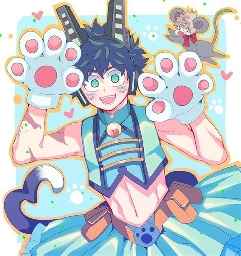 Midoriya Izuku Blonde Hairfan Art Oldest