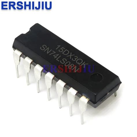 10pcs Sn74ls08n Dip 14 Sn74ls08 74ls08n 74ls08 Dip Integrated Ic Chipset