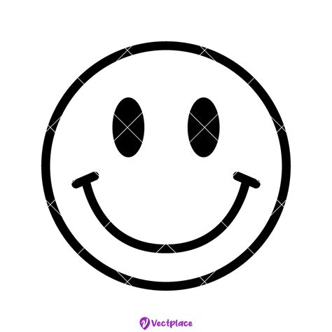 Free Smiley Face Outline Svg Vectplace