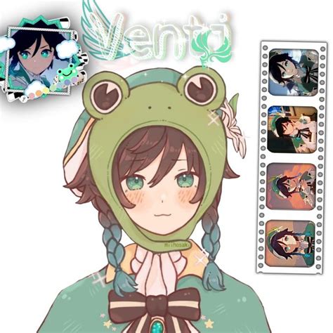 Wallpaper Mini Genshin Impact Venti