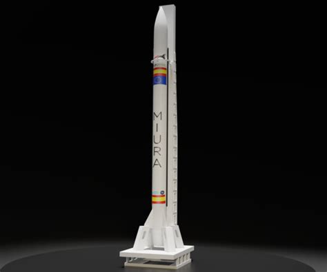 Artstation Miura 1 Rocket Launch Tower By Pld Space Stl Format