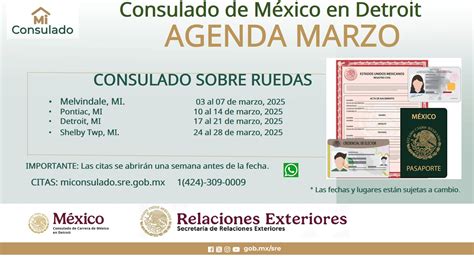 Consulado De México En Detroit Mi 📢atención Comunidad Conoce El