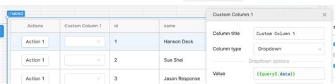 How To Create Custom Column That Enriches The Data From Api Queries And Resources Retool Forum